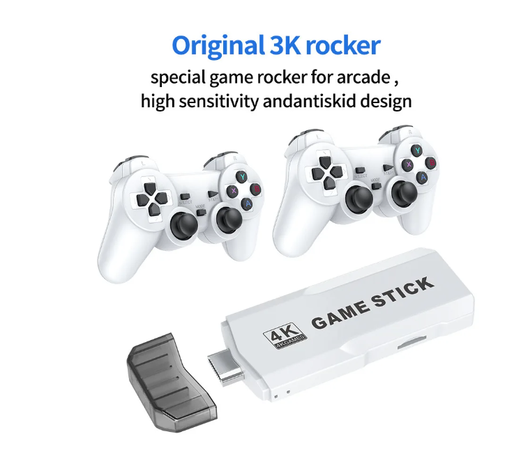 Consola de videojuegos M2 pro, mando inalámbrico Dual de 2,4G 64GB ...